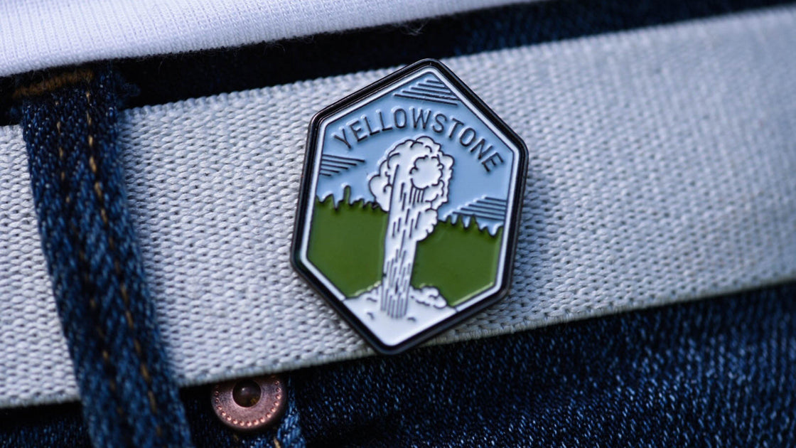 Yellowstone National Park Pins - Jelt Belt