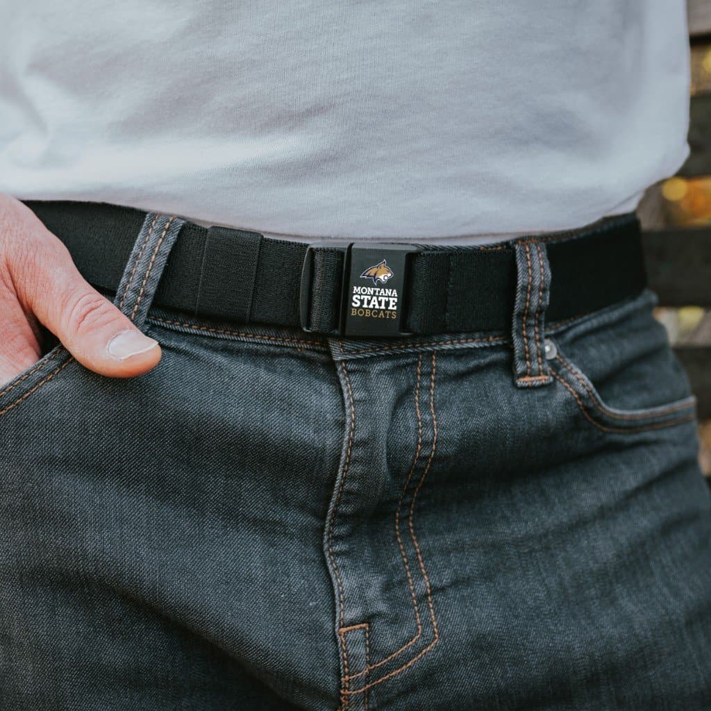 MSU Bobcat Adjustable Stretch Belt - Jelt – Jelt Belt